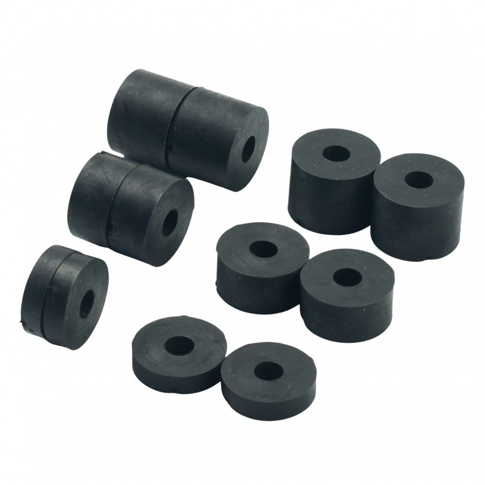 6mm Rubber Spacers Shore 55 Soft 6mm Rubber Spacers Shore 55 Soft
